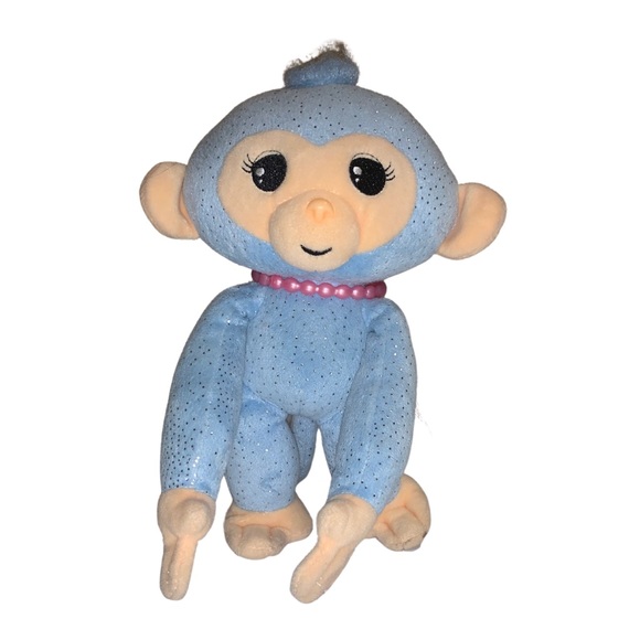 Fingerlings | Toys | Fingerlings 9 Light Blue Glitter Posable Monkey ...